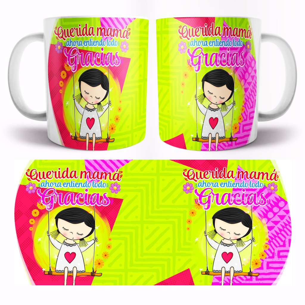 Taza día de la madre | Querida mamá | V&A Subelec